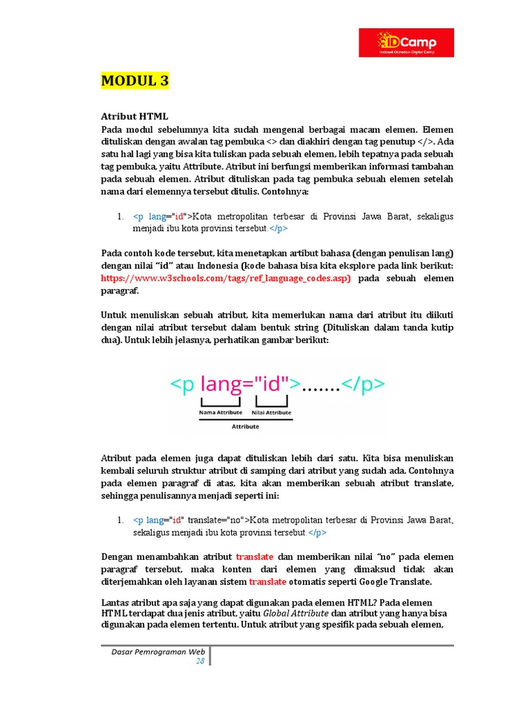 MODUL - Dasar Pemrograman Web3 | PDF | Komputer