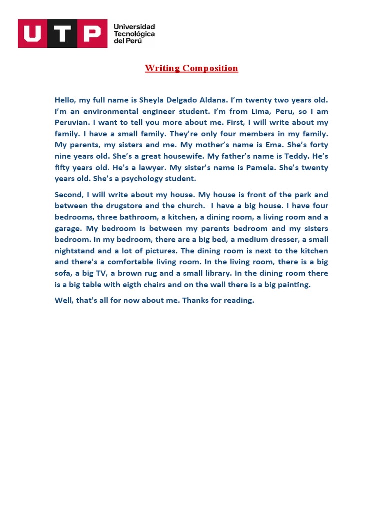 Writing Composition | PDF