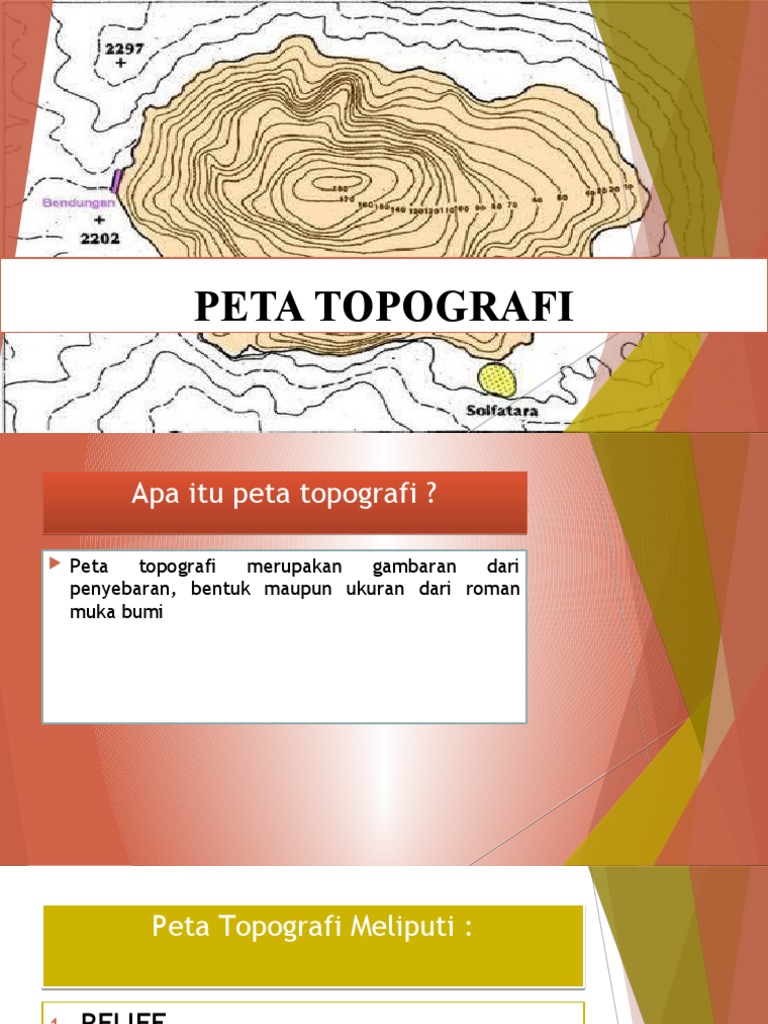 Peta Topografi - Bab - 2 | PDF