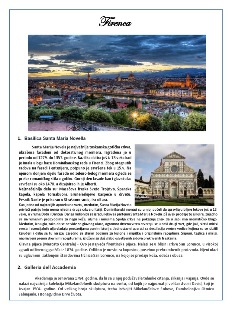 FIRENCA - Slike | PDF