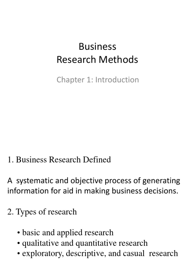 Chapter 1 INTRODUCTION PDF | Download Free PDF | Data | Sampling ...