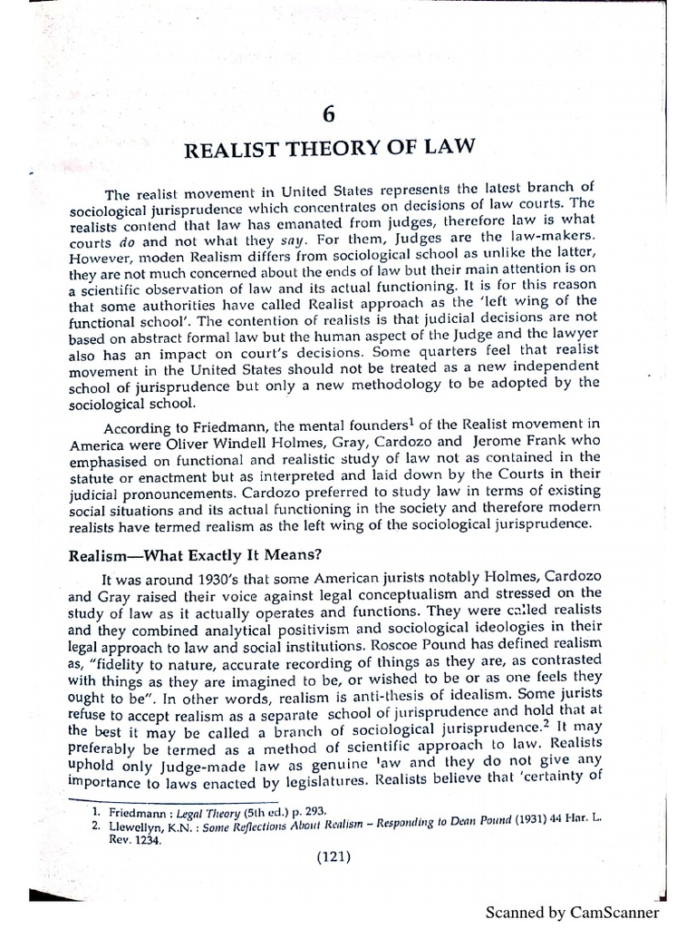 Realist School | PDF