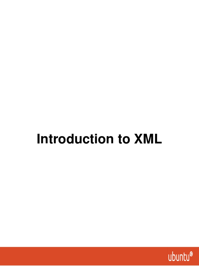 XML Introduction | PDF | Html Element | Xml Schema