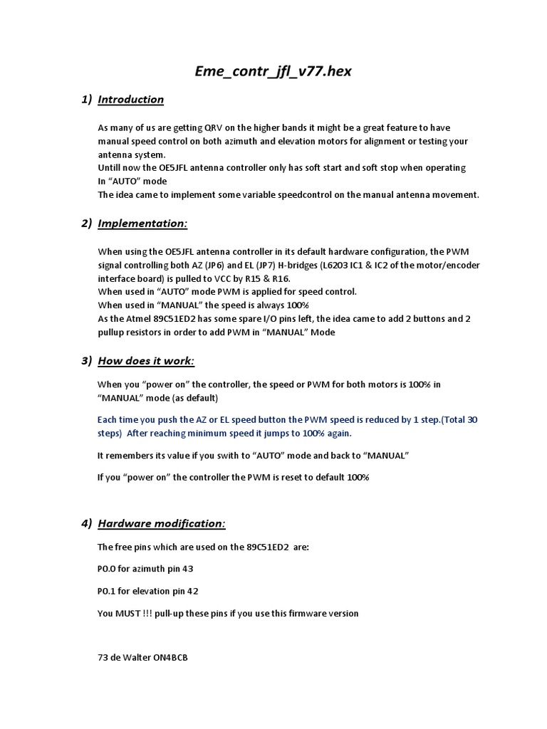 Manual Speedcontrol | PDF | Computers | Technology & Engineering