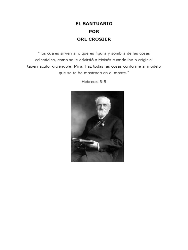 El Santuario - ORL Crozier | PDF | Biblia | Textos Religiosos