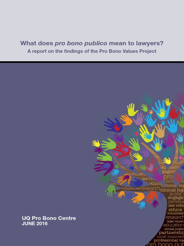 Lawyers' Motivations for Pro Bono Work | PDF | Lawyer | Barrister