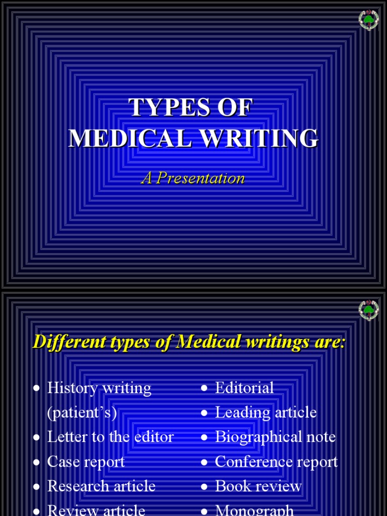 2.7 Medical Writing | PDF