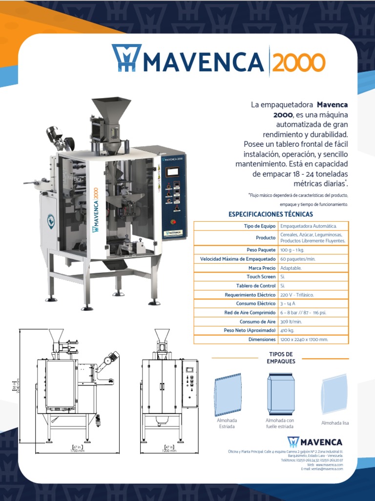 Mavenca 2000 Ficha Técnica PDF | PDF | Naturaleza
