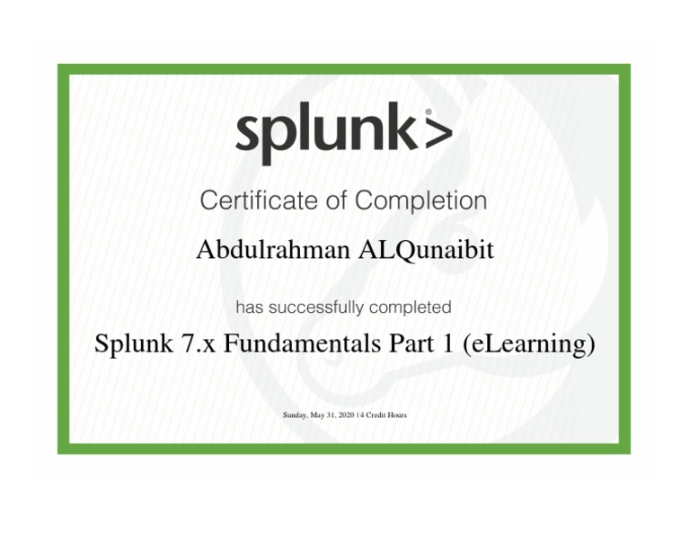 Splunk Fundamentals | PDF