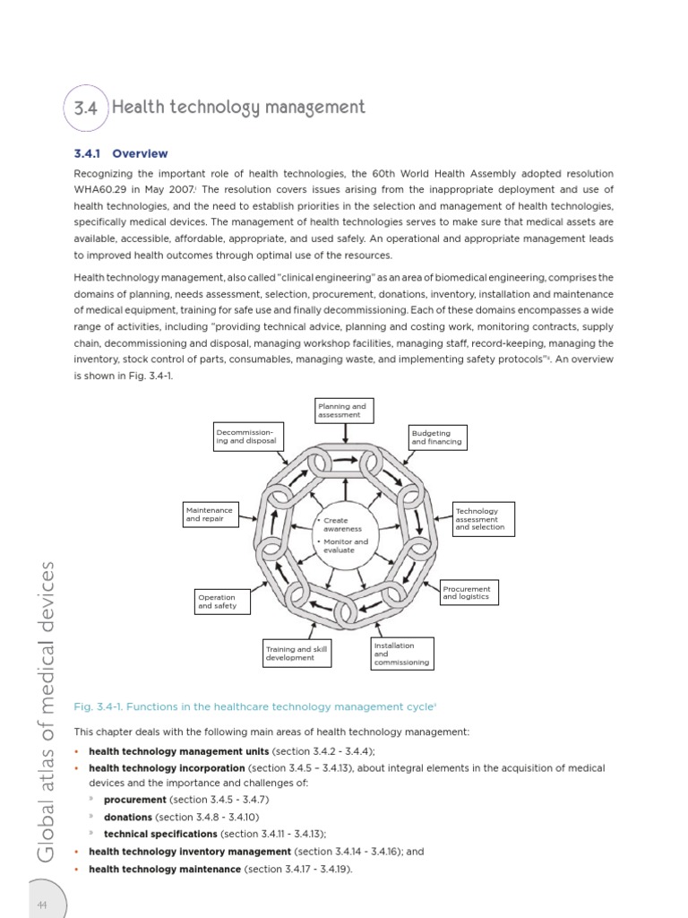 Health Technology Management | PDF | Biomedical Engineering | Procurement