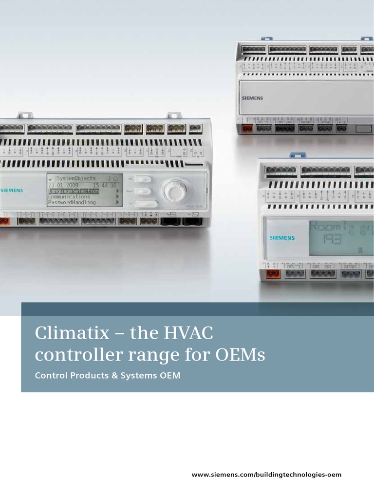 Climatix Controller | PDF | Heat Pump | User Interface