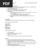 IGCSE English 0500 Journal Writing | PDF | Thought | Feeling