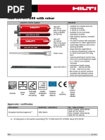 Hilti HIT-HY 200 Technical Data Sheet | PDF | Strength Of Materials | Drill