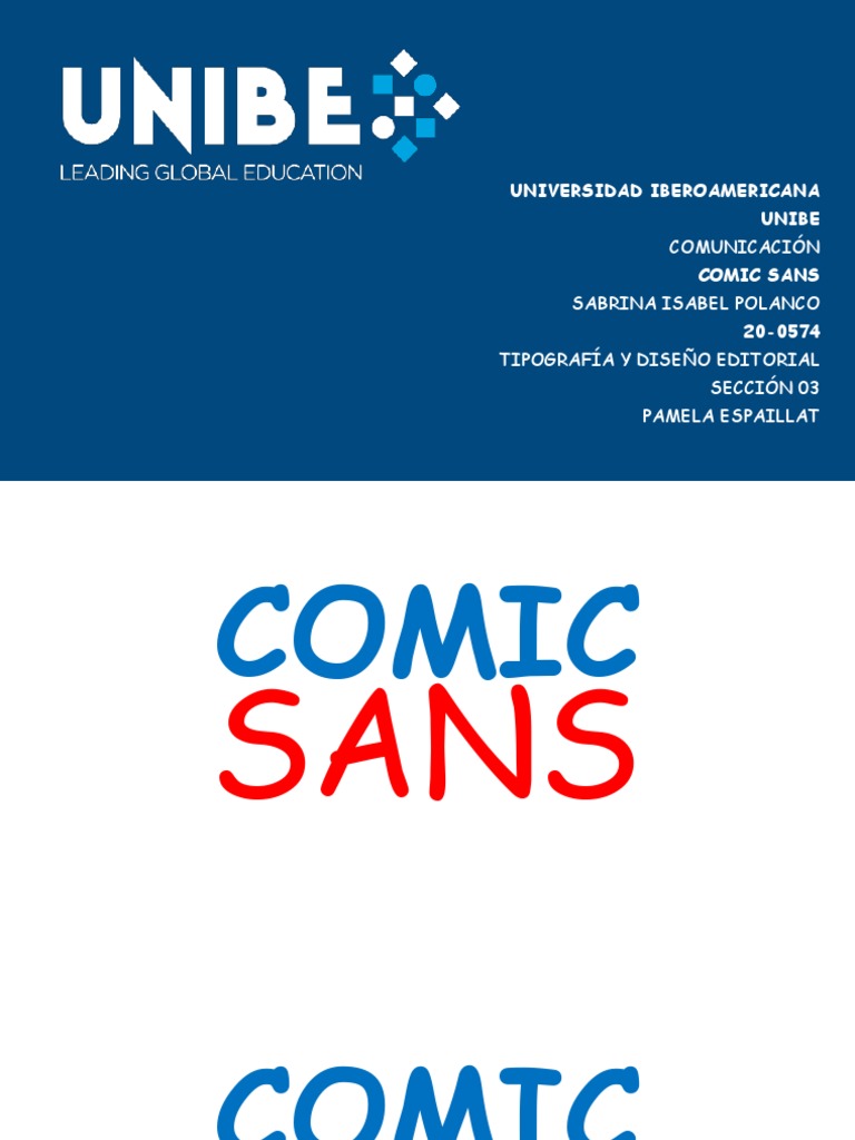Comic Sans | PDF