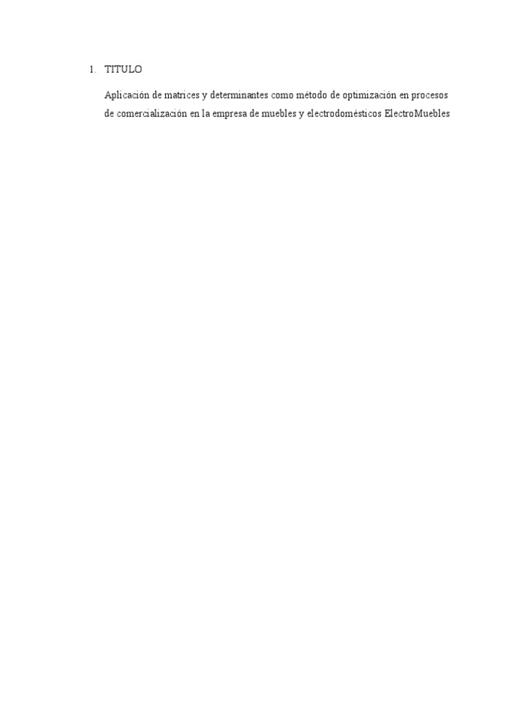 TCC - Matematicas | PDF | Matriz (Matemáticas) | Multiplicación