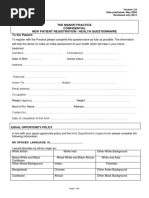AOD Self-Completion Assessment Form | PDF