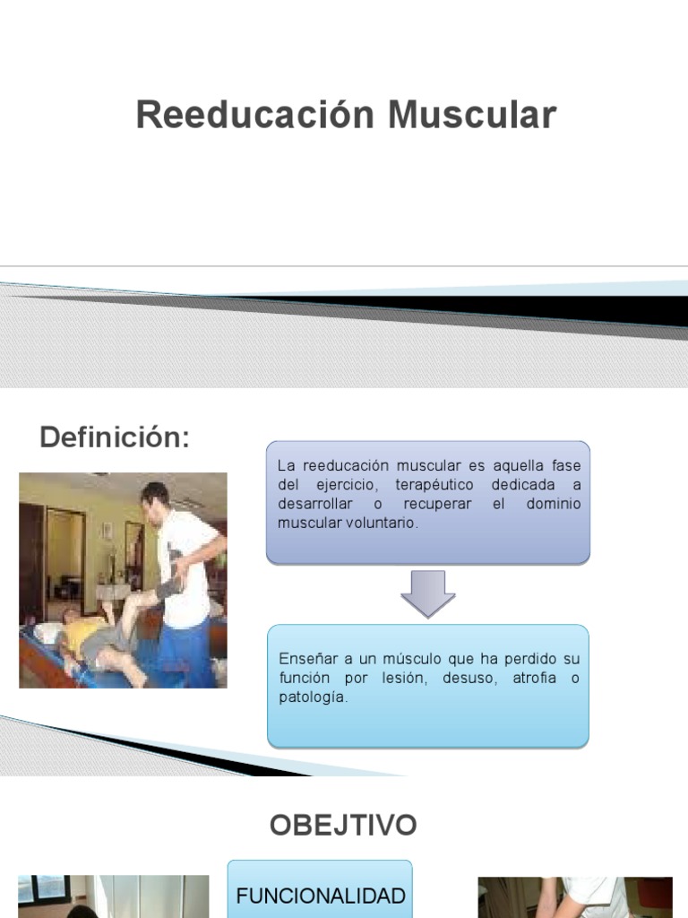 Reeducación Muscular: Fases y Ejercicios | PDF | Músculo ...