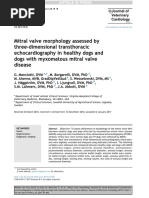 Veterinary Internal Medicne - 2021 - Vezzosi - The Mitral INsufficiency ...