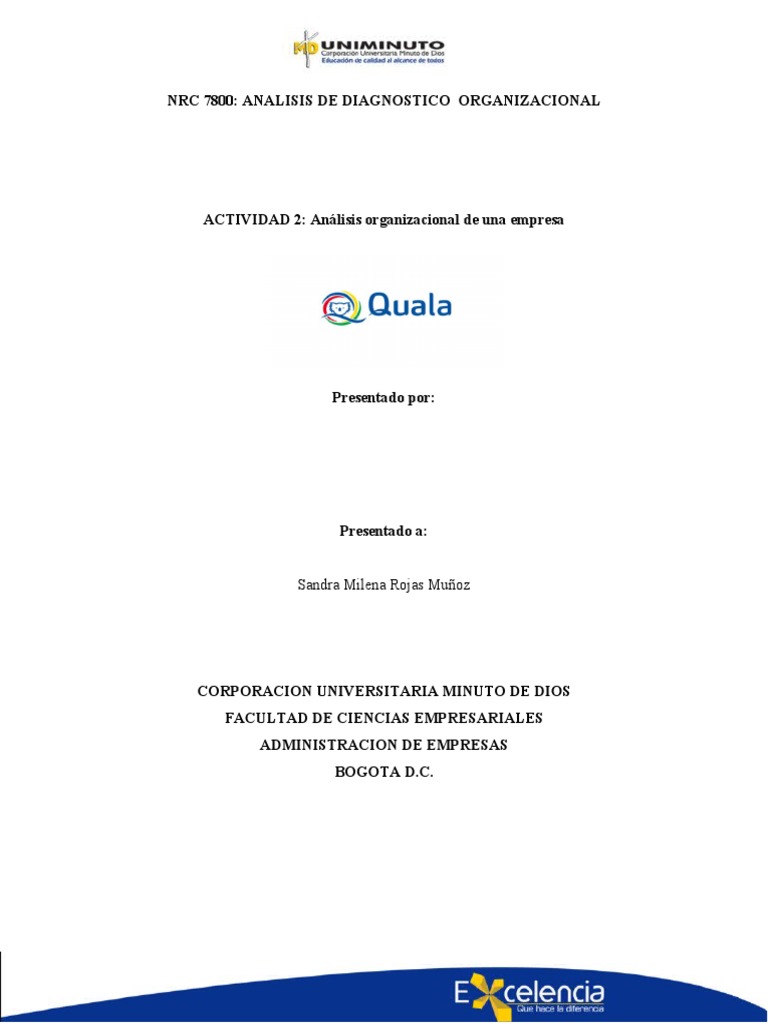 Analisis Quala | PDF | Marca | Marketing