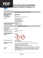 Ficha Tecnica Del THINNER | PDF | Compuestos químicos | Química