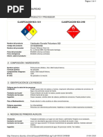 Hoja de Seguridad Macropoxy 646 | PDF | Agua | Toxicidad