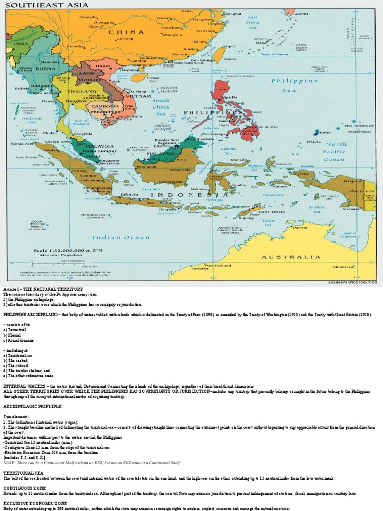 Article I- National Territory