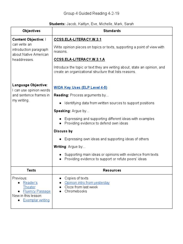 Opinion Writing | PDF | Cognition | Behavior Modification