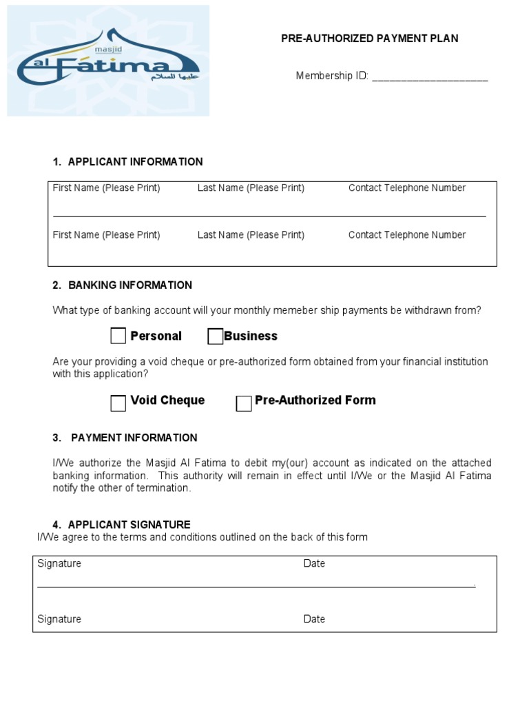 Pre Auth Form Pdf