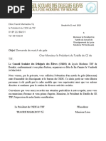 Reponse Demande D'explication PDF | PDF