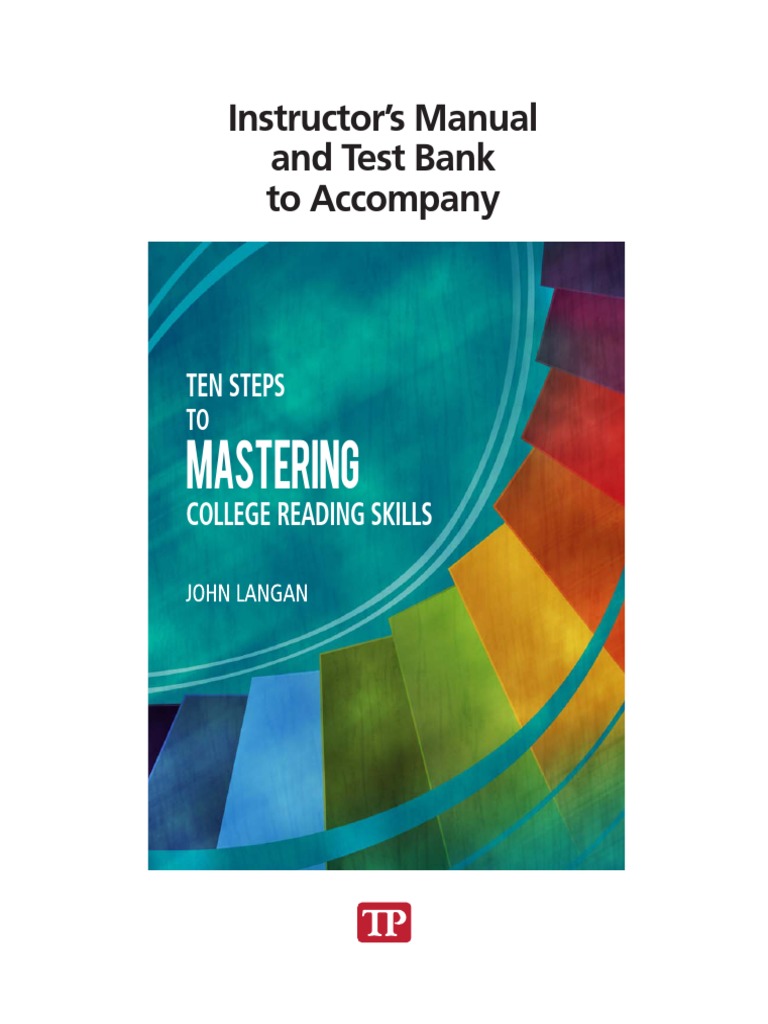 Mastering: Instructor's Manual and Test Bank To Accompany | PDF ...