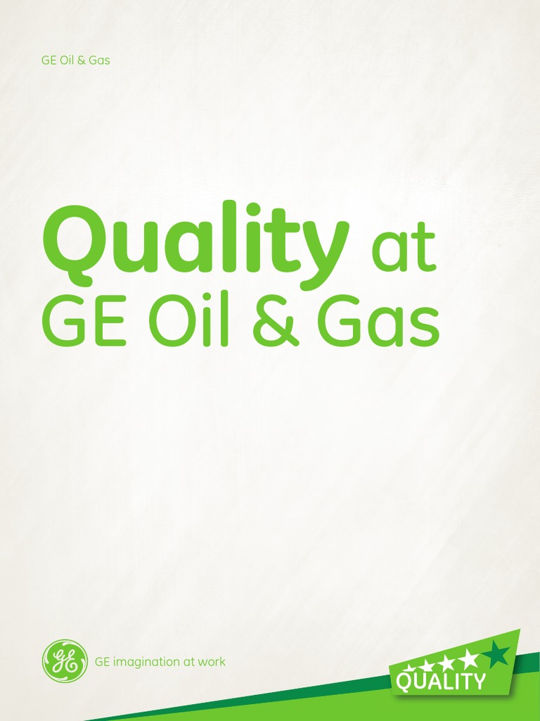 Quality: at GE Oil & Gas | PDF | Quality Management System | Audit