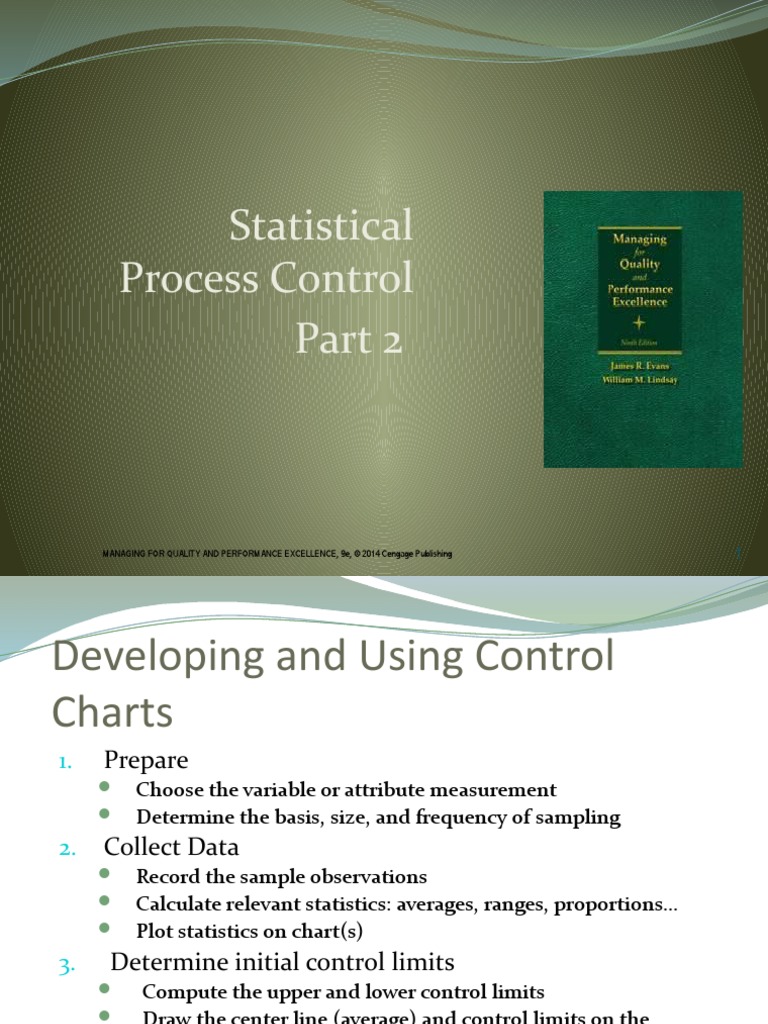 Statistical Process Control: Managing For Quality and Performance ...