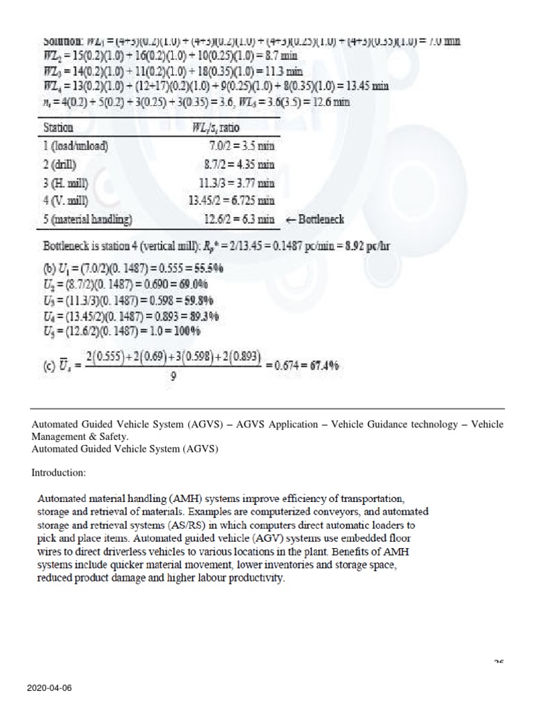 Agv and fms-36-47 | PDF | Equipment | Manufactured Goods