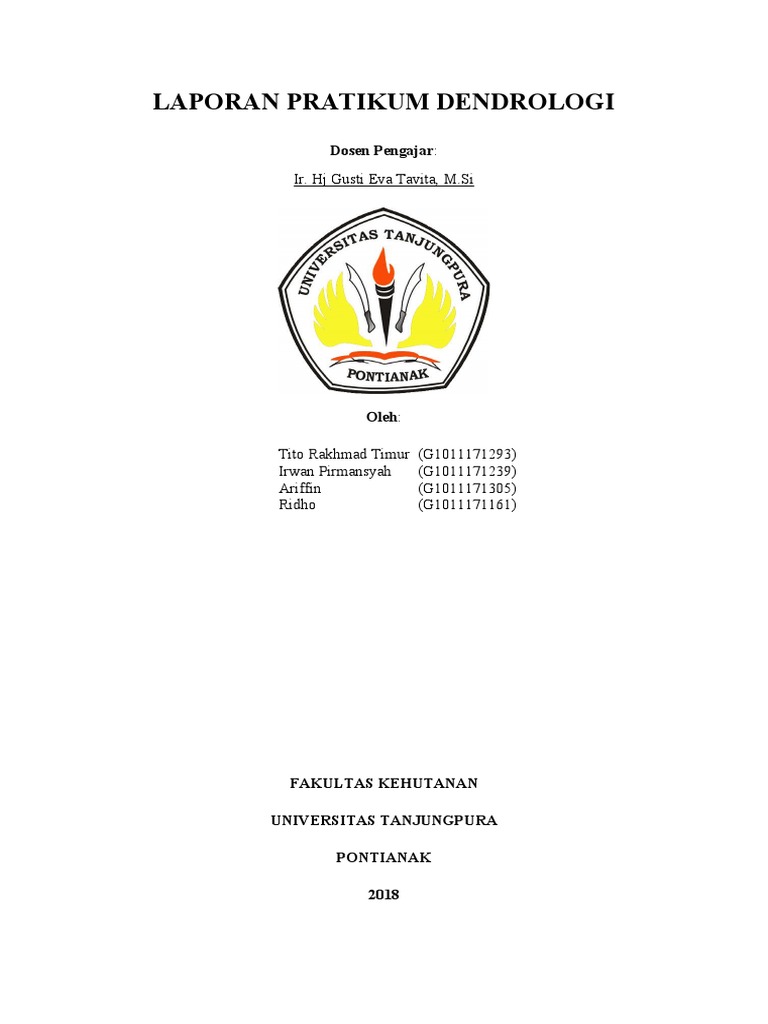 Laporan Pratikum Dendrologi | PDF