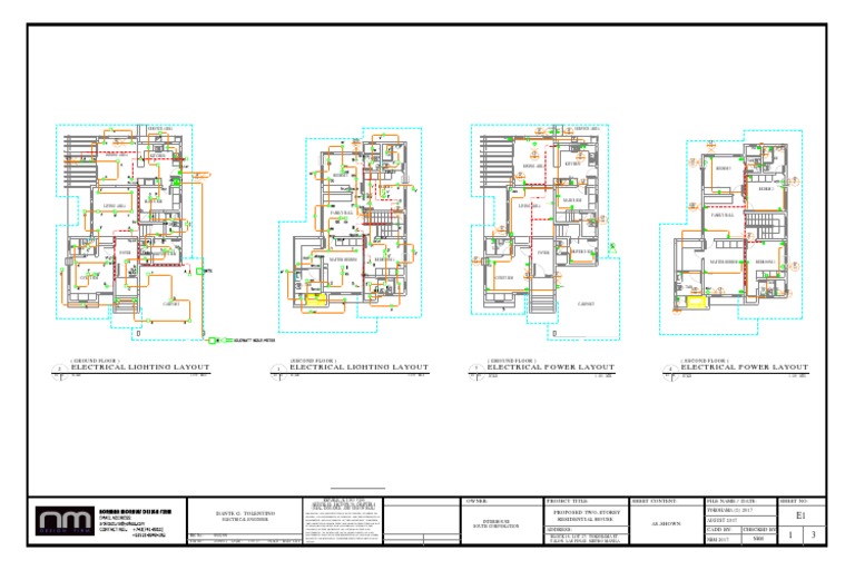 Electrical Power Layout Electrical Power Layout Electrical Lighting ...