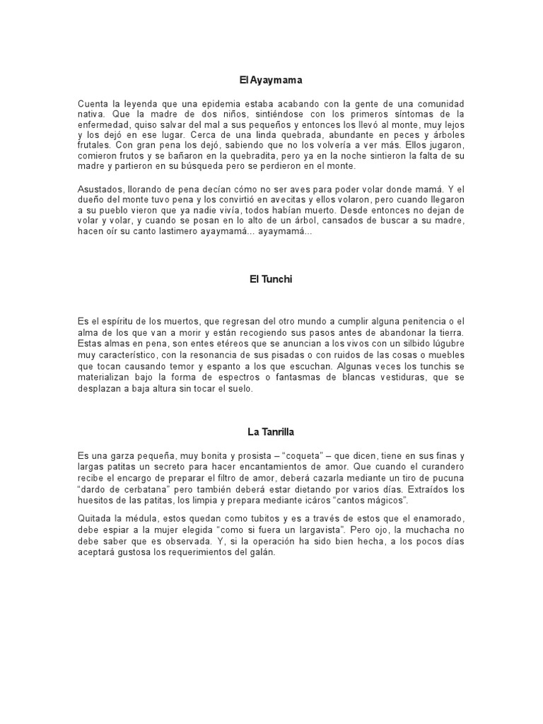 El Ayaymama Mito para Rodrigp | PDF