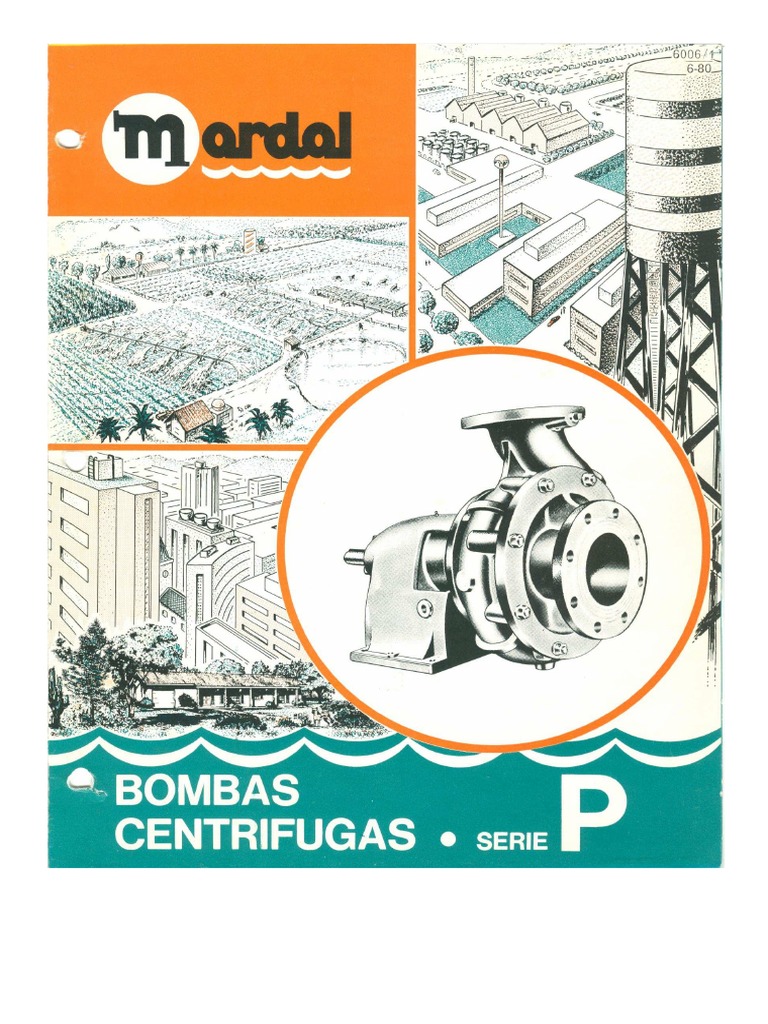 Catalogo General de Bombas de Agua Mardal Serie P (Curvas ...