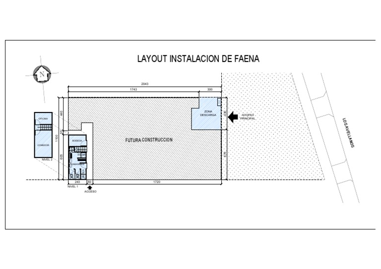 Layout Instalación de Faena | PDF