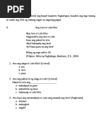 Feature Article Guide Tagalog | PDF