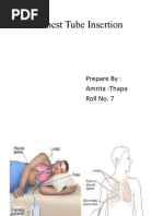 Adult Chest Tube Dressing Change | PDF