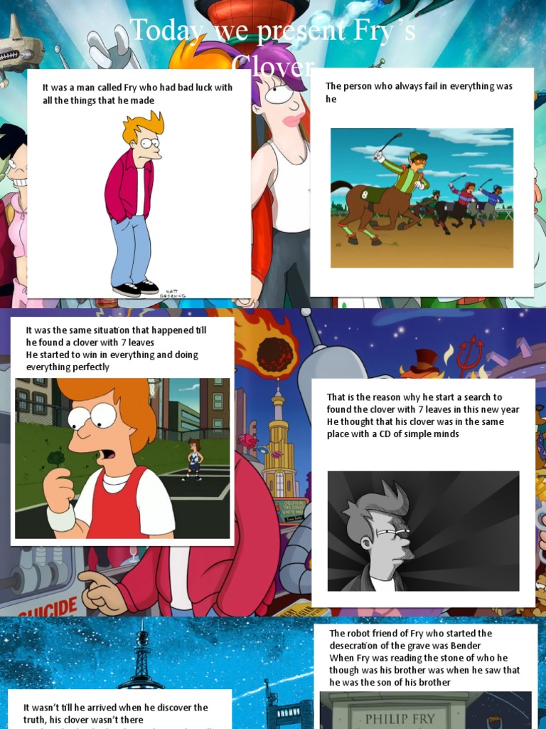 Today We Present Fry's Clover | PDF