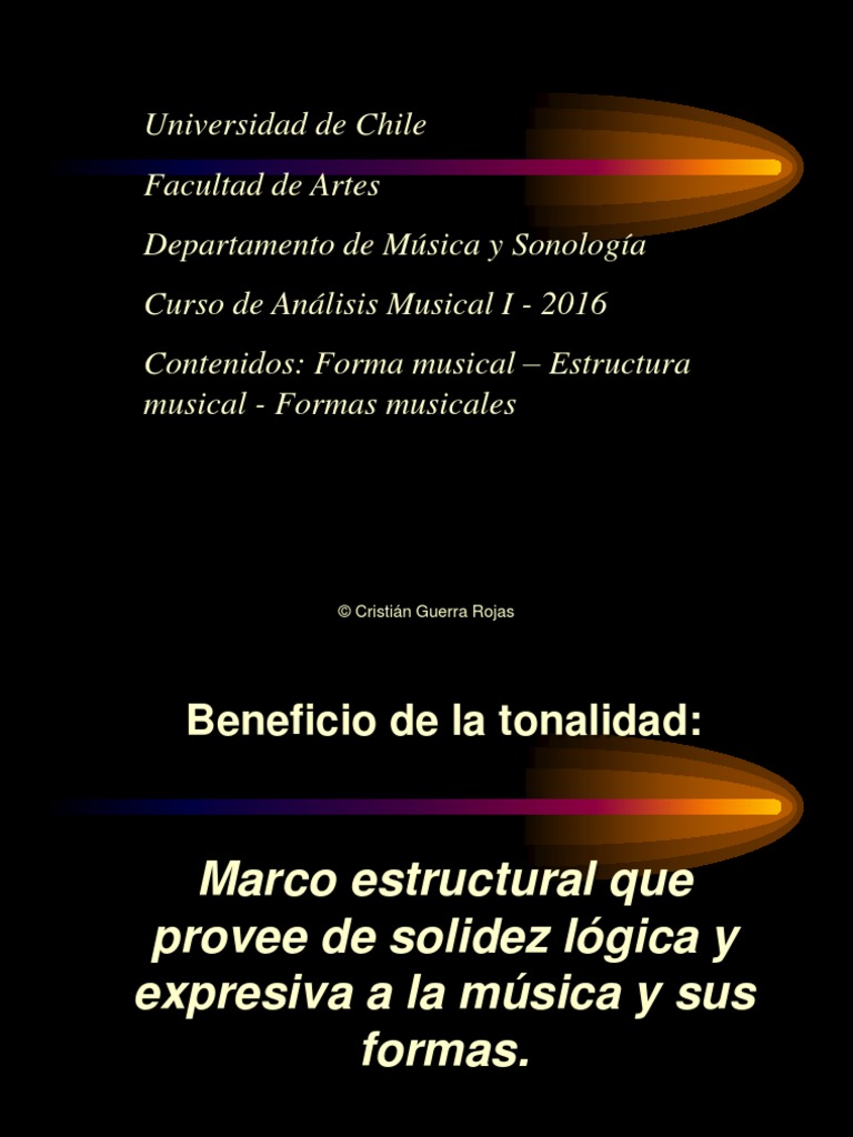 Forma Musical y Formas Basicas2016 1 PDF | PDF | Formas musicales ...