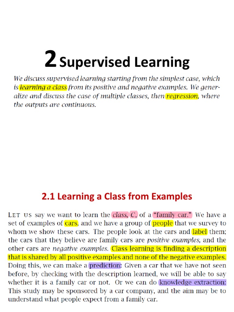Supervised Learning Basics | PDF | Language Arts & Discipline | Foreign ...