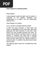 Sequence Diagram for Online Banking System | PDF