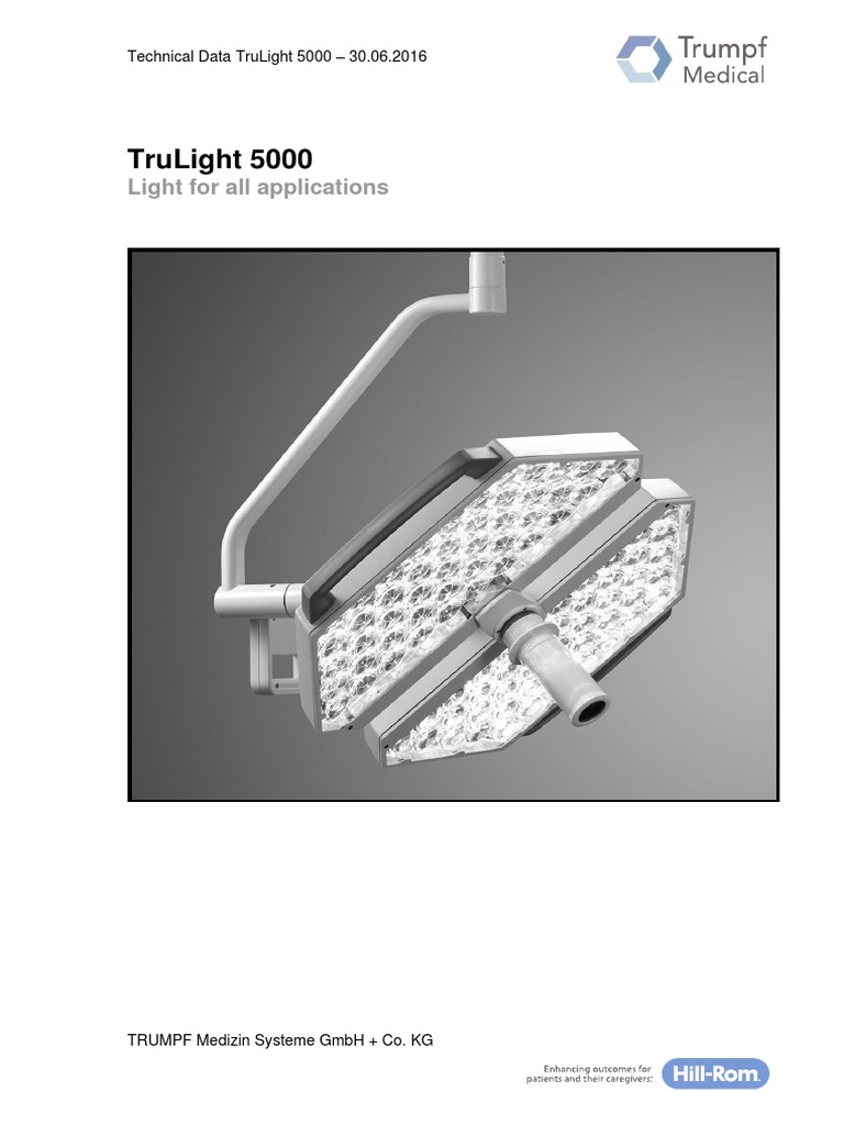 Trulight 5000: Light For All Applications | PDF | Lighting | Natural ...