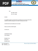 Sample OJT Application Letter | PDF