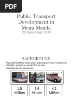 PUV Modernization Program Overview | PDF | Transport | Public Transport