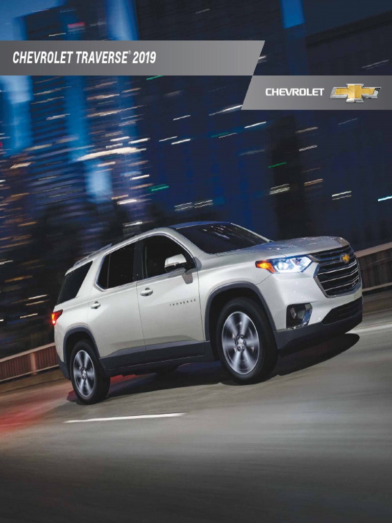 Traverse 2019 Catalogo | PDF | Airbag | Vehículos