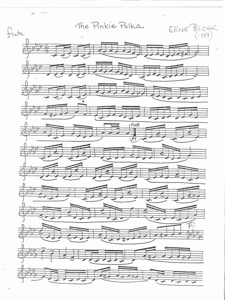 Pinky Polka Flute | PDF