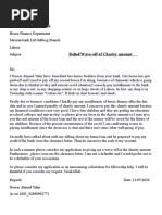 Letter Request-Metrobank-Credit Card Debt Restructuring | PDF